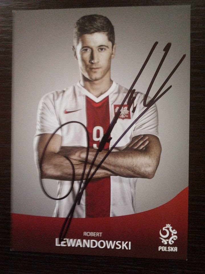Patik Autografy: Lewandowski Robert