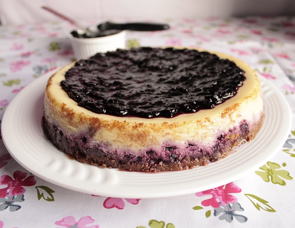 Wild Blueberry Cheesecake | Baking YummiesBakingyummies - Recipes and ...