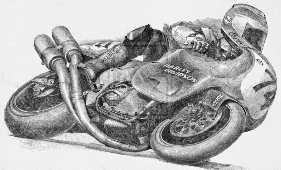 Drawings: Car and Bike Drawing