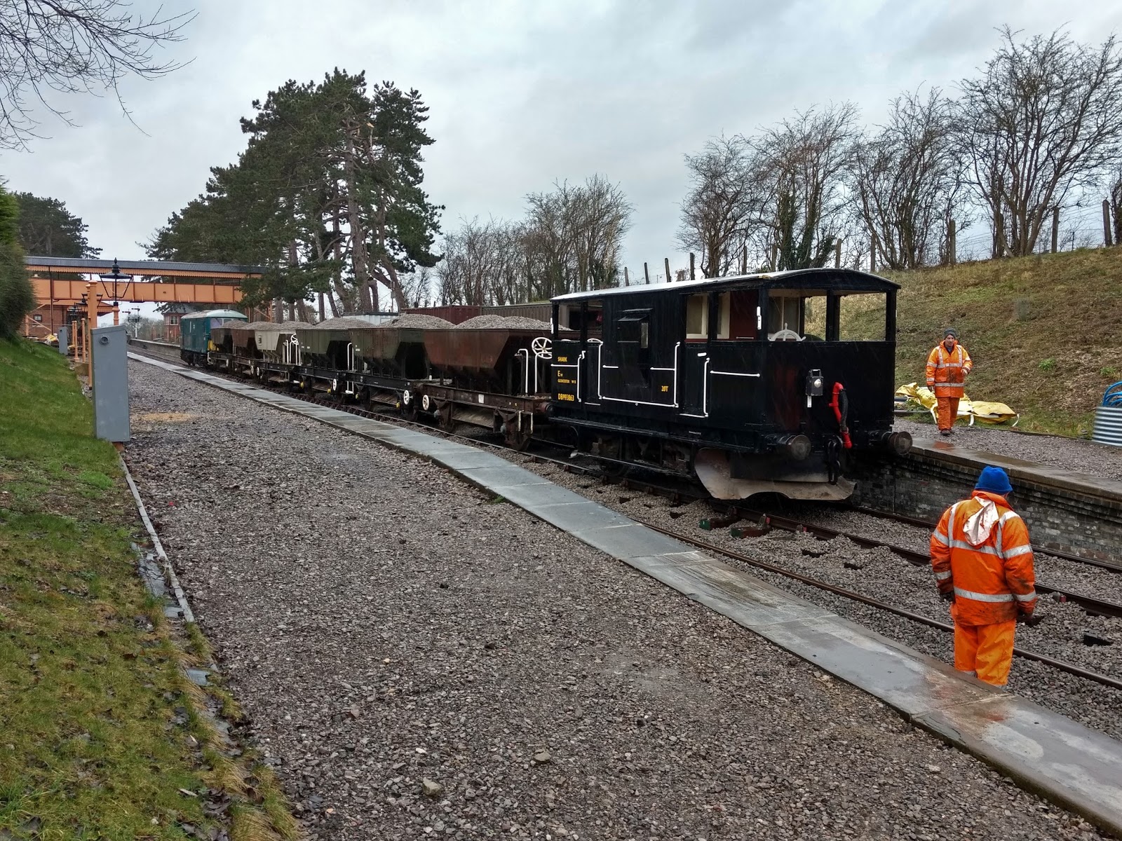 Extension Blog: Ballast trains to Broadway