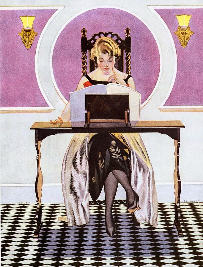 VINTAGE BLOG: Coles Phillips 1920s
