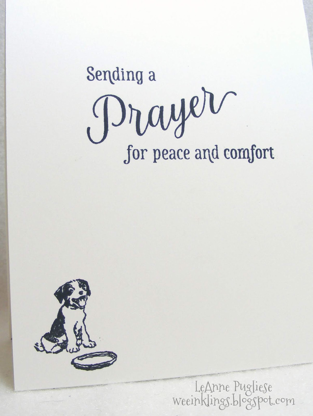 wee inklings: Sad Card Today