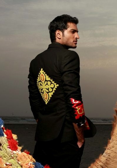 Madeleine Rose Yen: Arsalan & Yahseer cultural sindhi Ajrak Coat and ...