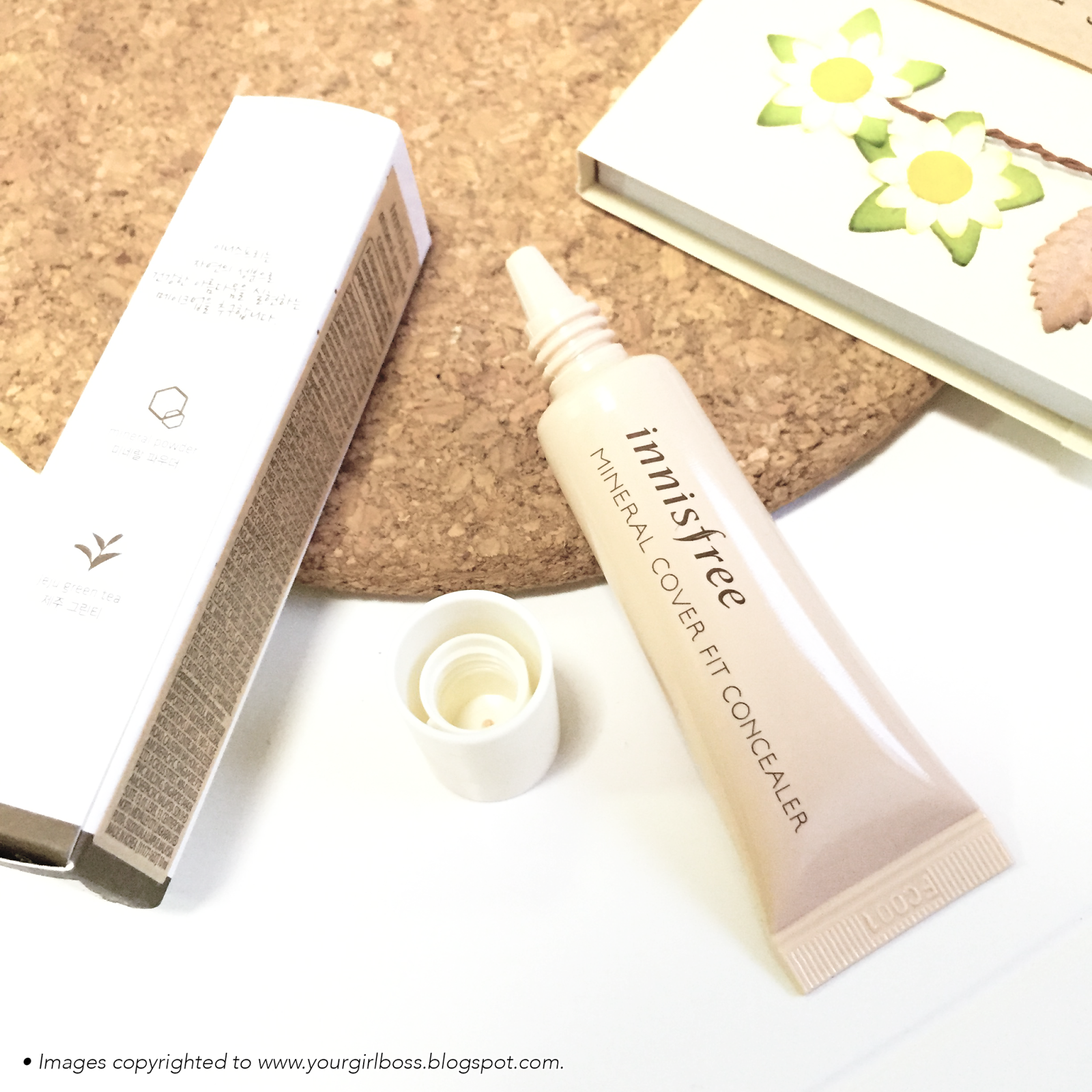 Innisfree - Mineral Cover Fit Concealer Review - Jean Kuah's Beauty Blog