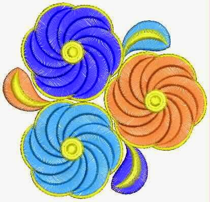 EmbDesignTube: German Fashion High Gloss Color Patch Designs