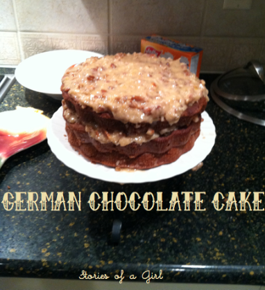 Stories of a Girl: German Chocolate Cake