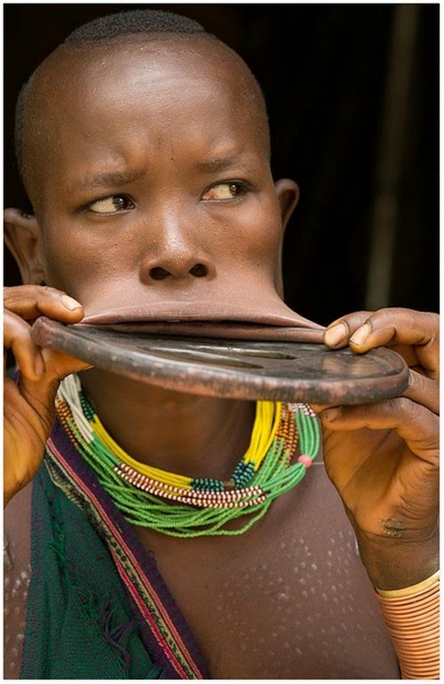 Ataye Eligidagn , Wanita Ethiopia Miliki Bibir Paling Elastik di Dunia ...