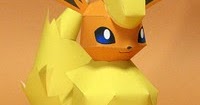 Paper Crafters: Pokemon - Flareon Papercraft