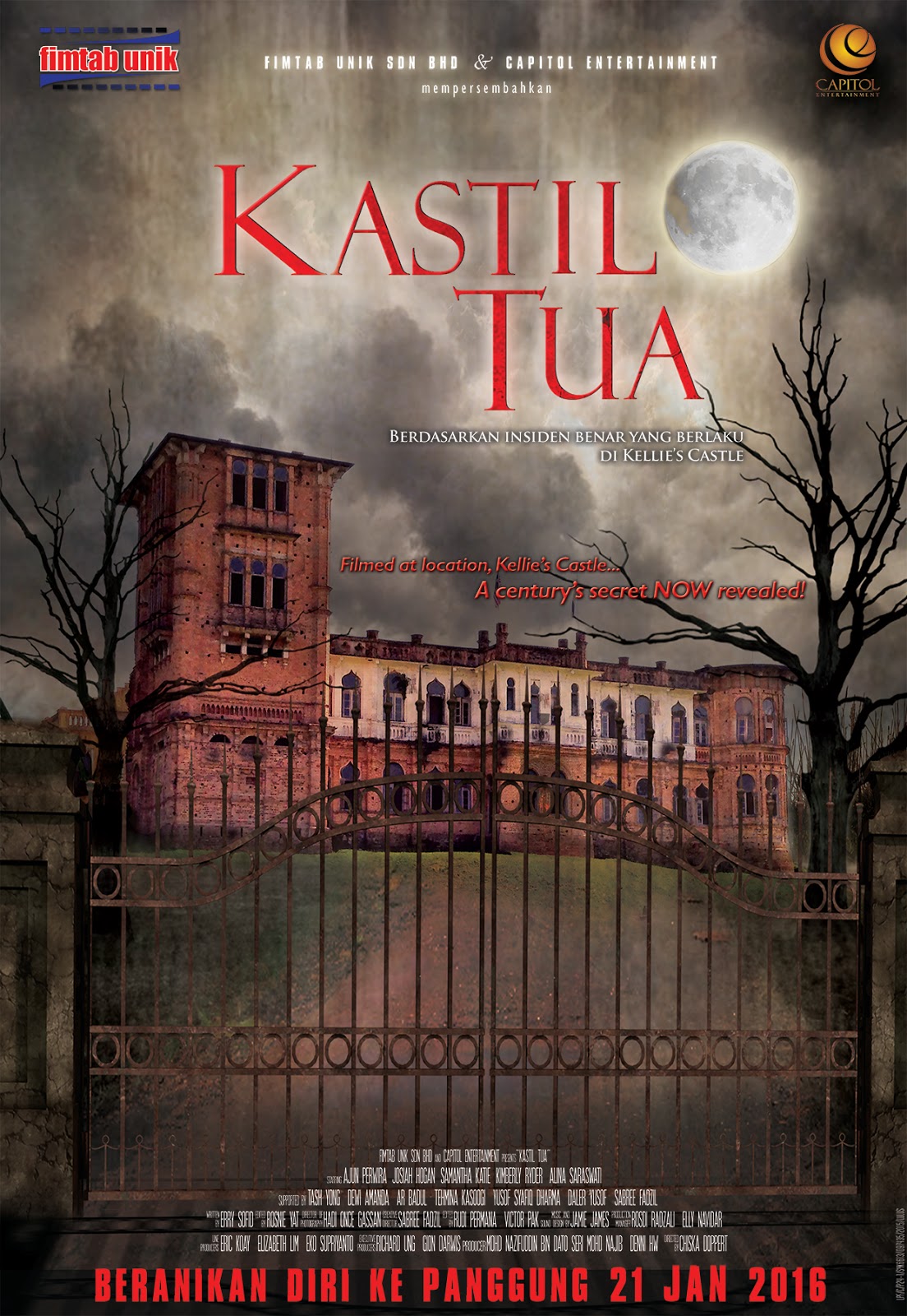 FIMTAB UNIK FILMS: "KASTIL TUA" THE MOVIE IN CINEMAS 21ST JAN 2016