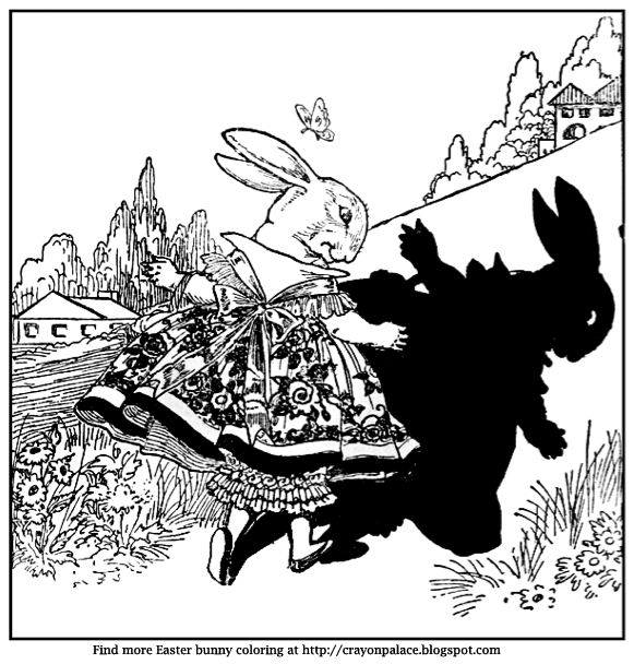 Benjamin Bunny Coloring Pages