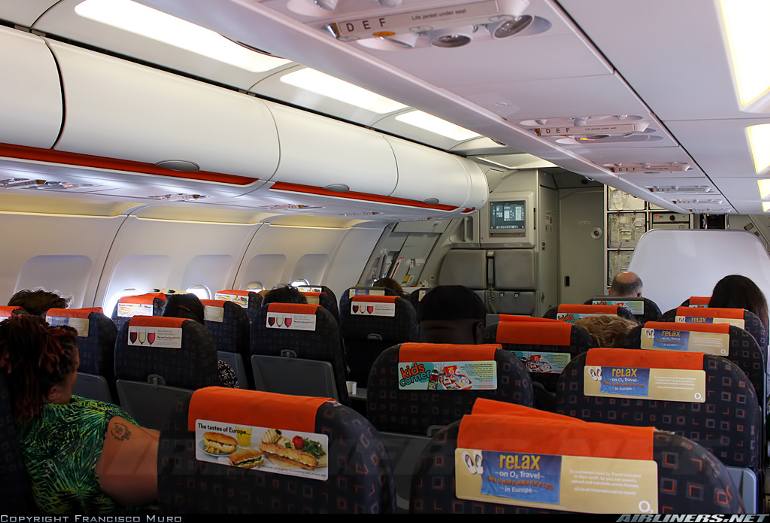 Easyjet Unveils Its New Livery Economy Class Beyond