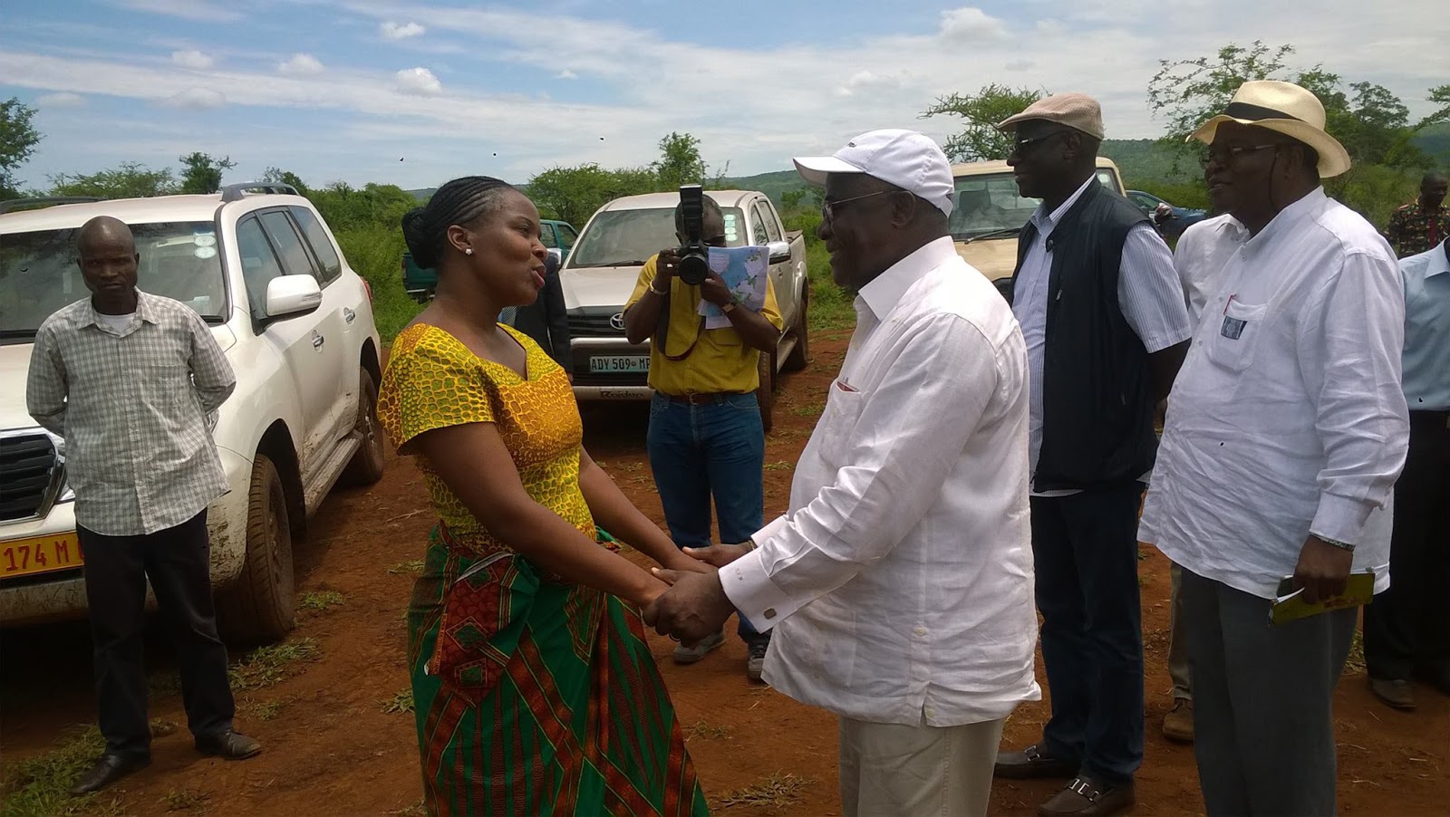 Portal do Governo de Namaacha, Maputo: MOMENTO EM QUE A EXMA. SENHORA ...
