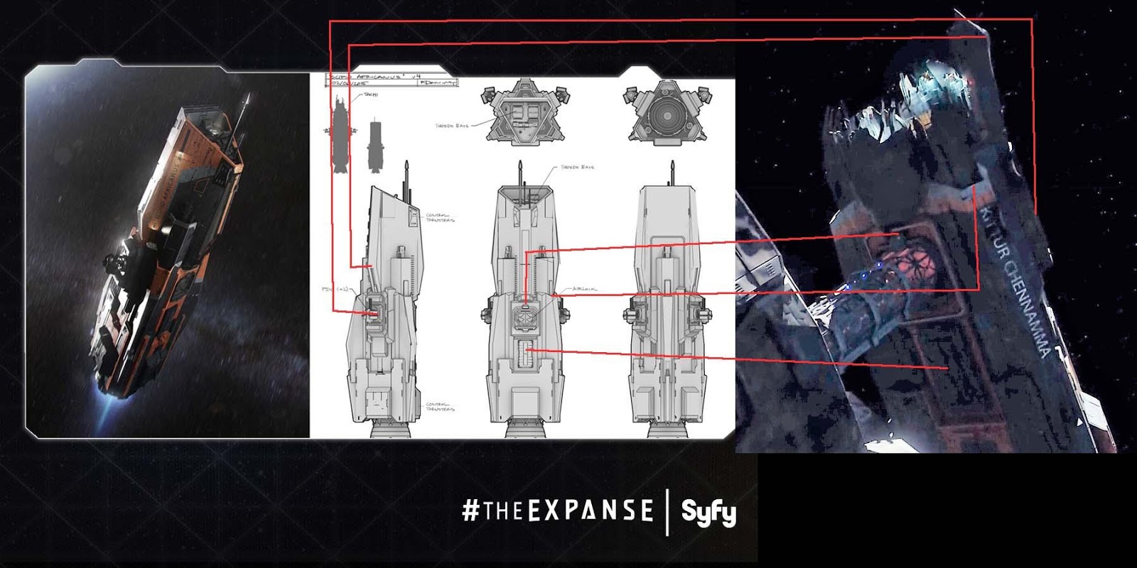 Starship size comparison chart - Speciale The Expanse, serie syfy ...
