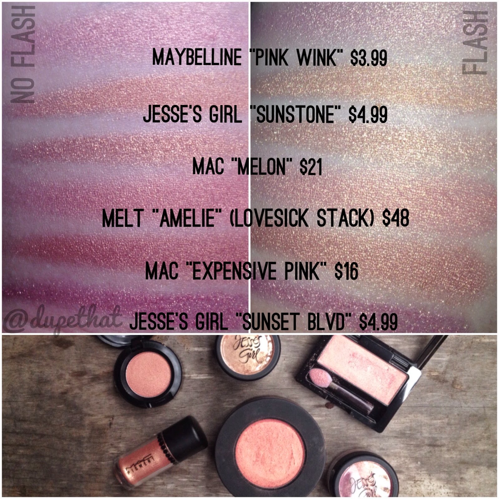 Dupethat: Melt Lovesick Eyeshadow Stack Dupes
