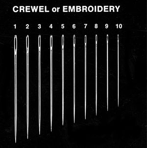 Let It Shine Design: Hand Sewing Needles...