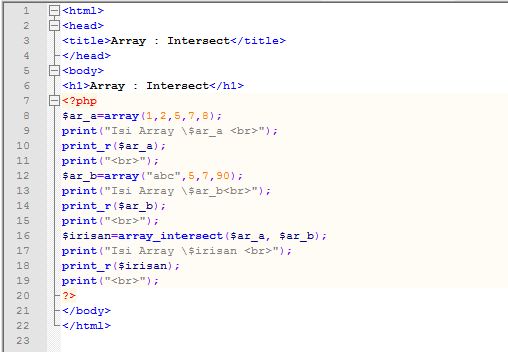 PENJELASAN ARRAY MULTIDIMENSI & ARRAY SEBAGAI HIMPUNAN ~ Seputar Informasi
