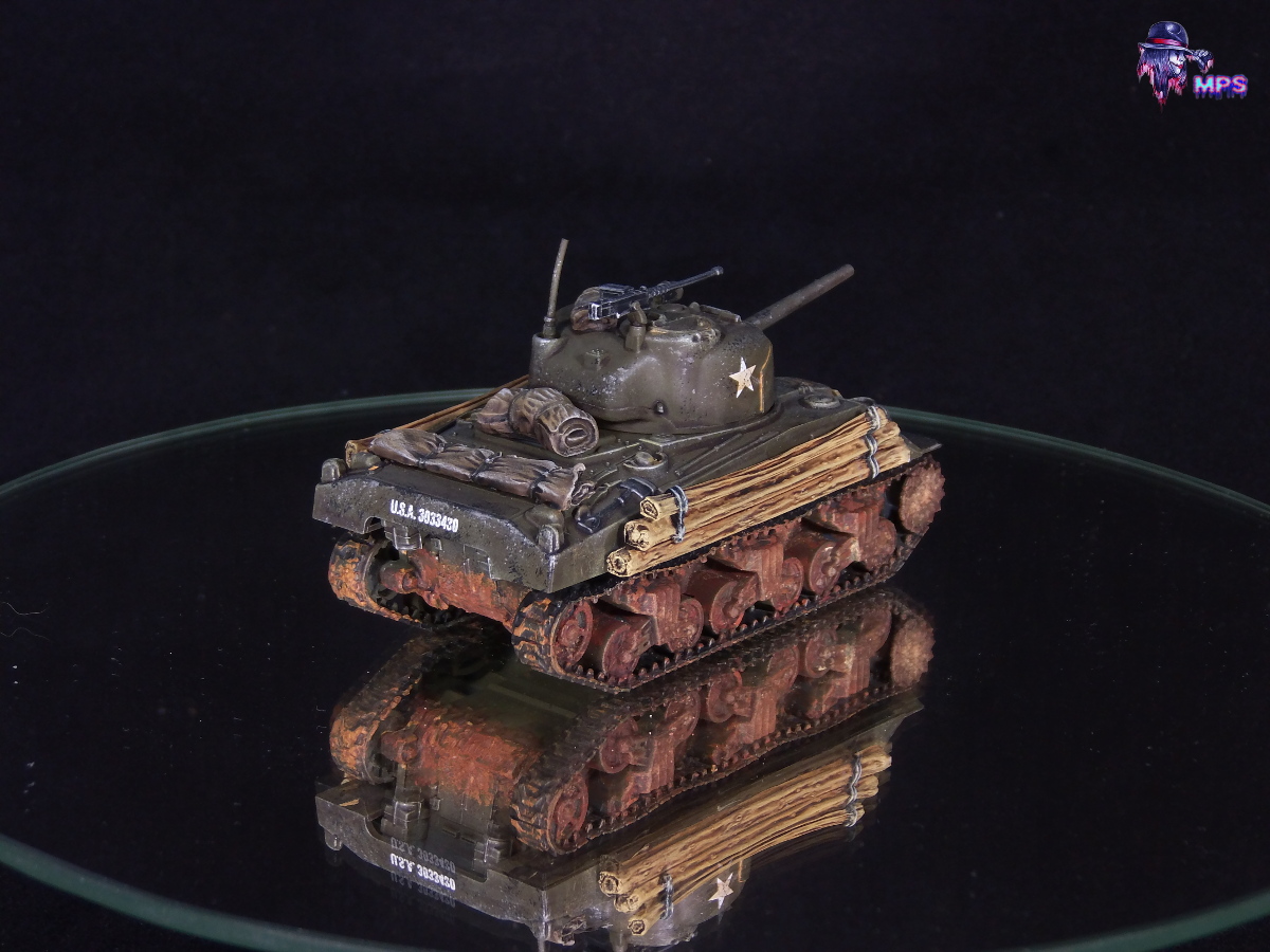 Miniature Painting Studio: Two Bolt Action USA M4 Sherman medium tank ...