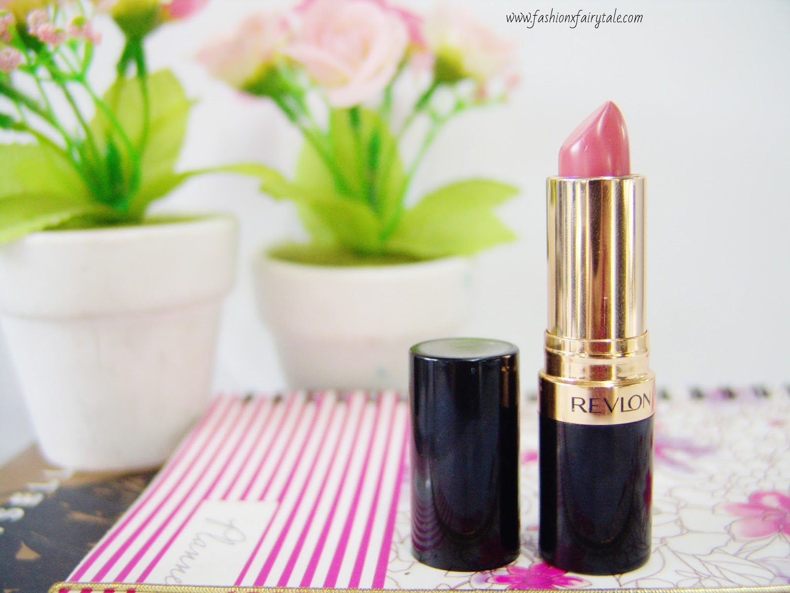 Revlon Super Lustrous Lipstick Swatches Pink In The Afternoon