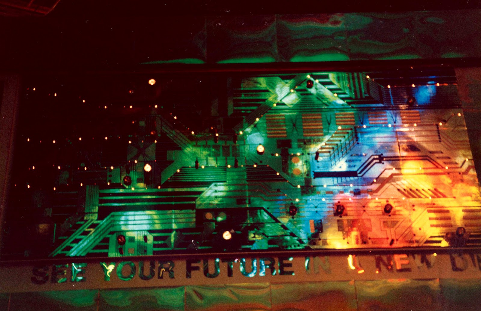 RACE 4 SPACE PHOTOGRAPHY by Michael Bailey: WORLD EXPO 88 WALL SIGN