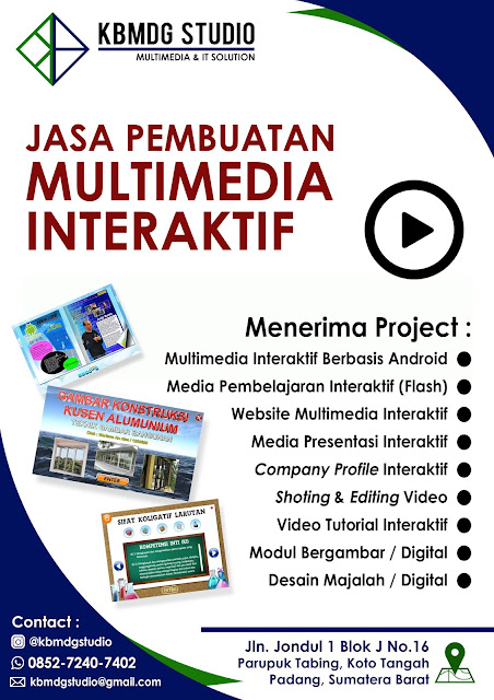 Sahabat Blue Buddiess: JASA PEMBUATAN MULTIMEDIA INTERAKTIF