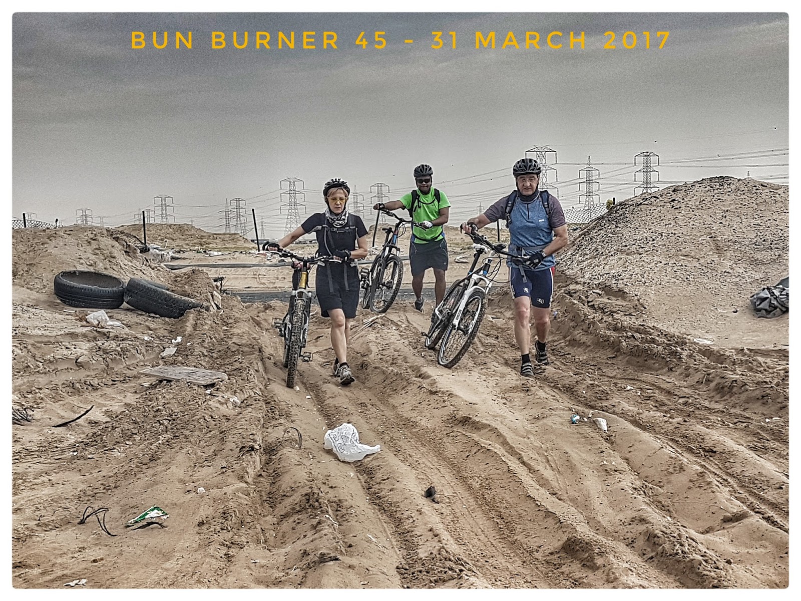 GAATEH KUWAIT (CYCLING): ROUTE 15: BUN BURNER 45 (JAHRA)