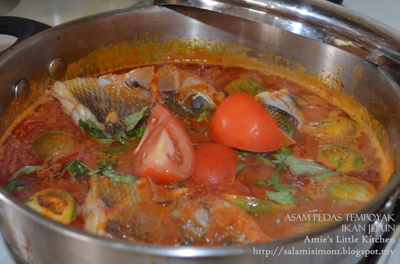 Asam Pedas Tempoyak Ikan Jepun Amies Little Kitchen
