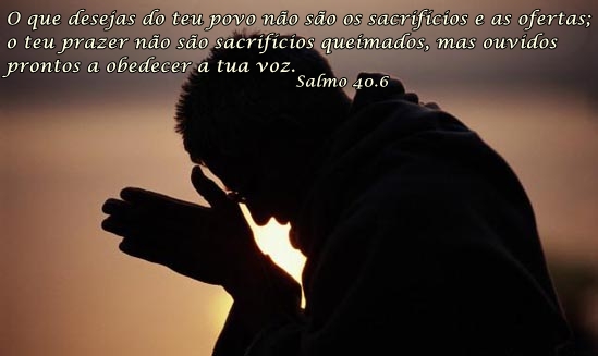 Viva Feliz: Salmo 40.6