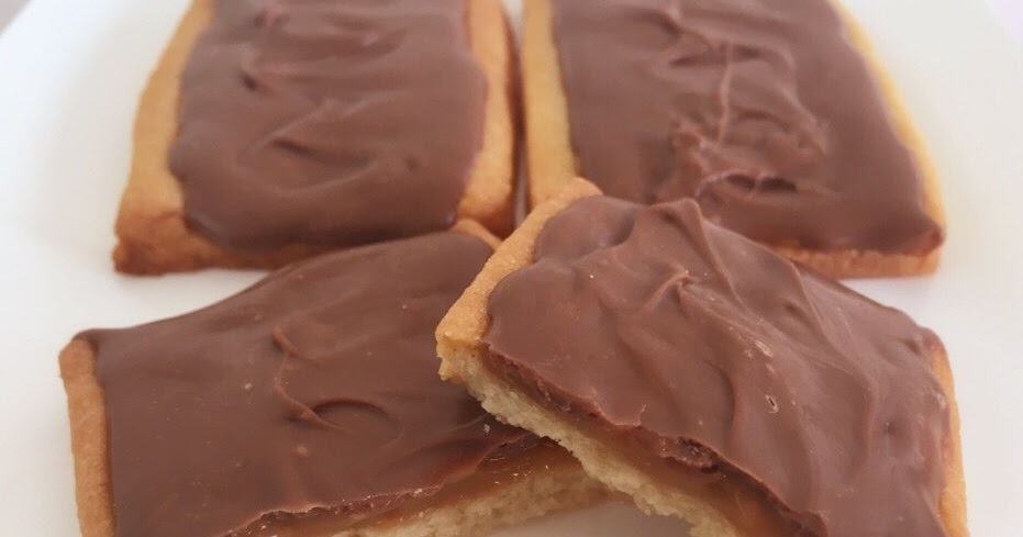 Ik hou van bakken: Home made twix top koekjes