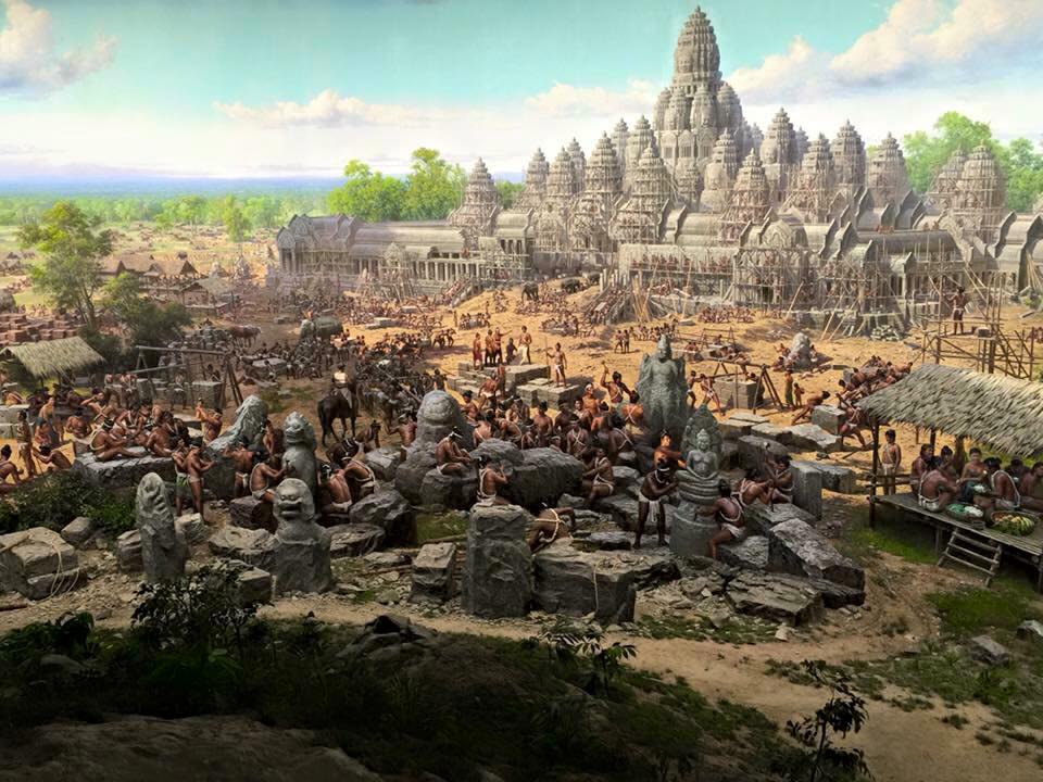 360-degree views of the Angkor empire - View of Natural