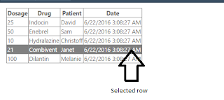 SharePoint Solution: highlight the selected row in gridview using Jquery