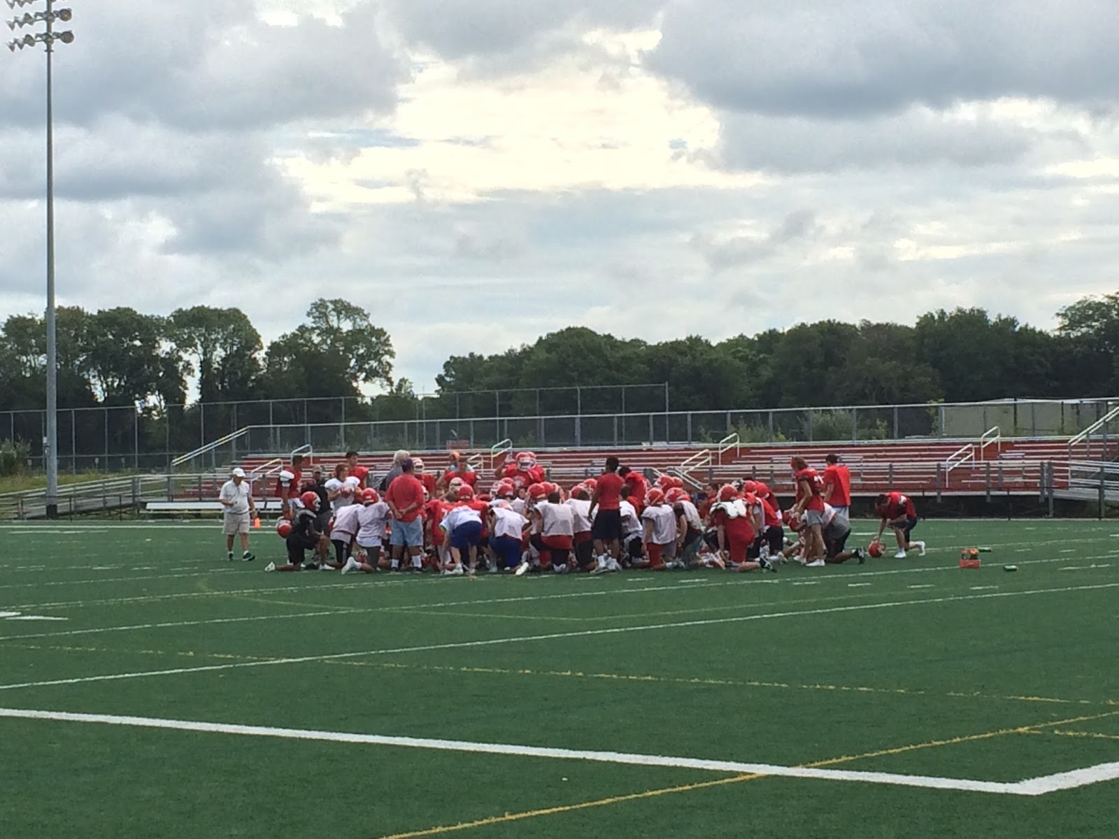 Suite Sports: MIAA Football Camp Road Trip: The Bridgewater-Raynham Trojans
