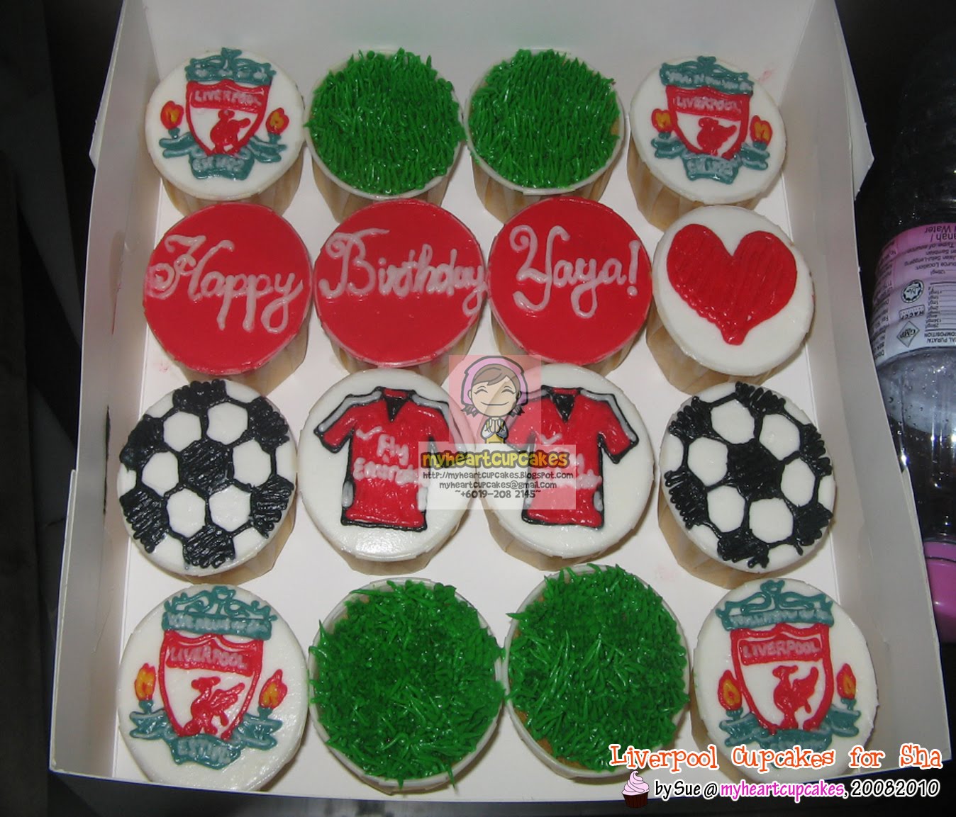 MyHeartCupcakes: Liverpool Cupcakes