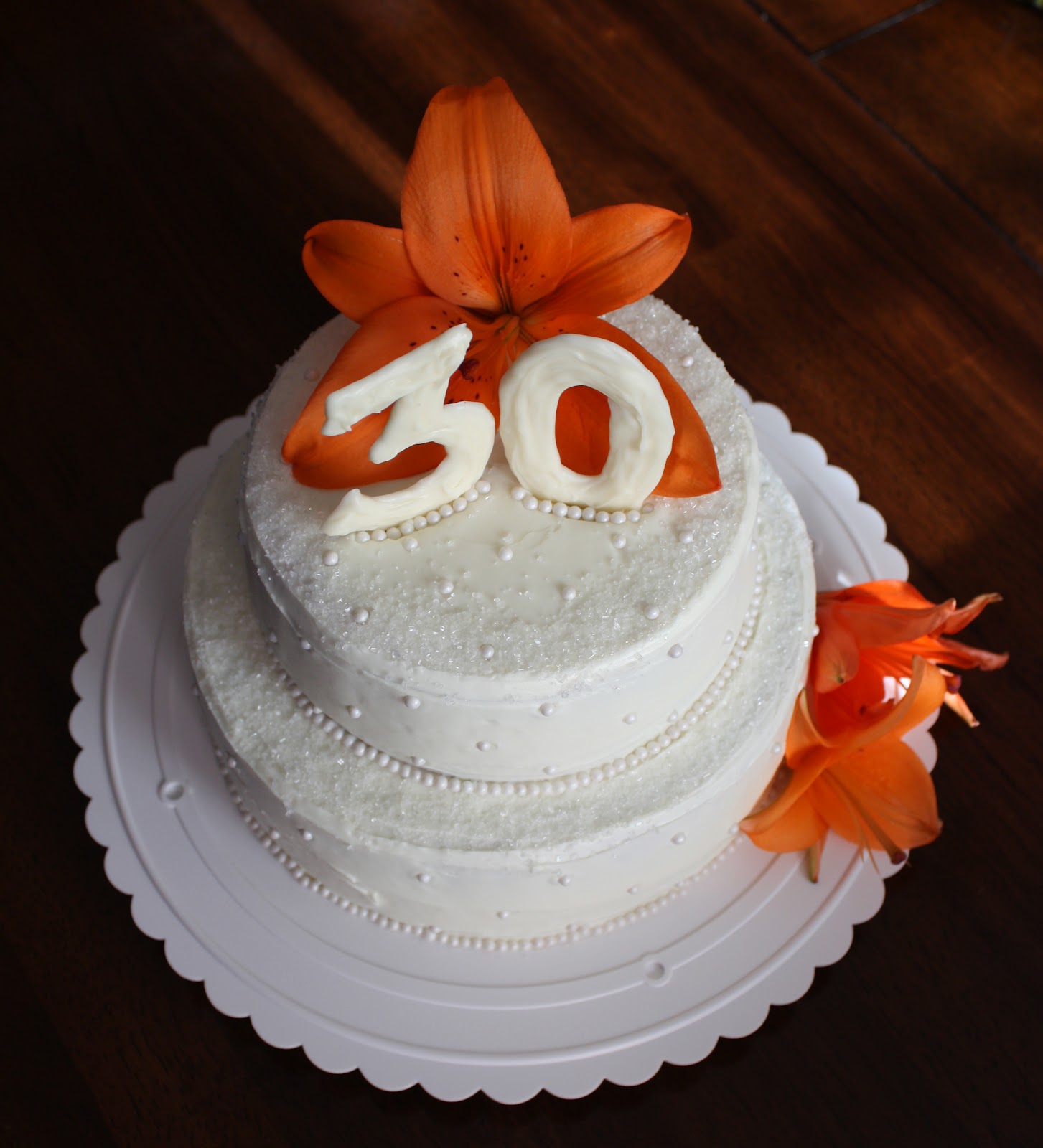 Straight to Cake: 30th Anniversary Cake
