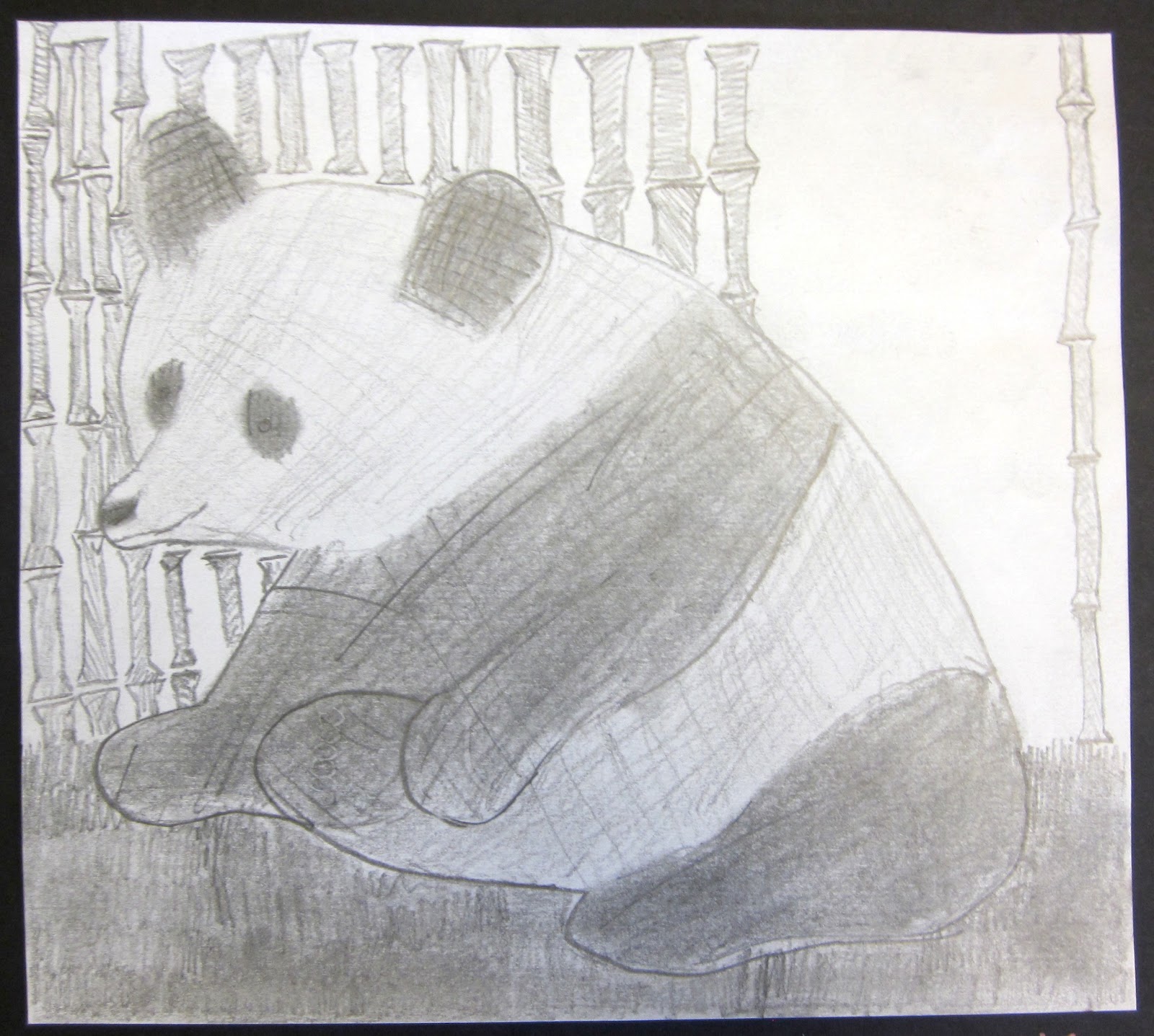 Art is Basic-- Art Teacher Blog: Cross Hatched Animals-- Third/Fourth Grade