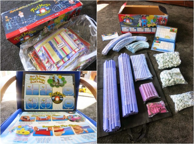 Learn with Play at Home: Fort Magic Kit Review and Giveaway