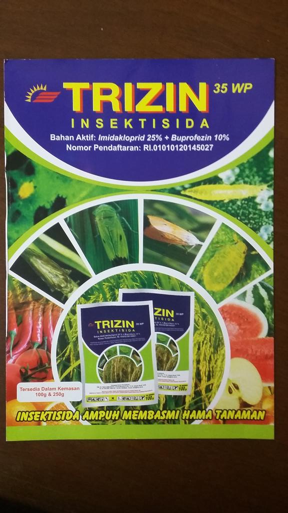 PT.TRIDA KIMIA SAKTI: Trizin 35 WP ( INSEKTISIDA )