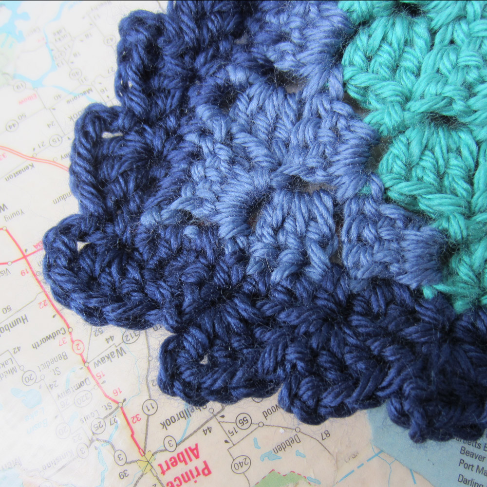 peaceofpi studio: Corner to Corner Crochet Blanket C2C