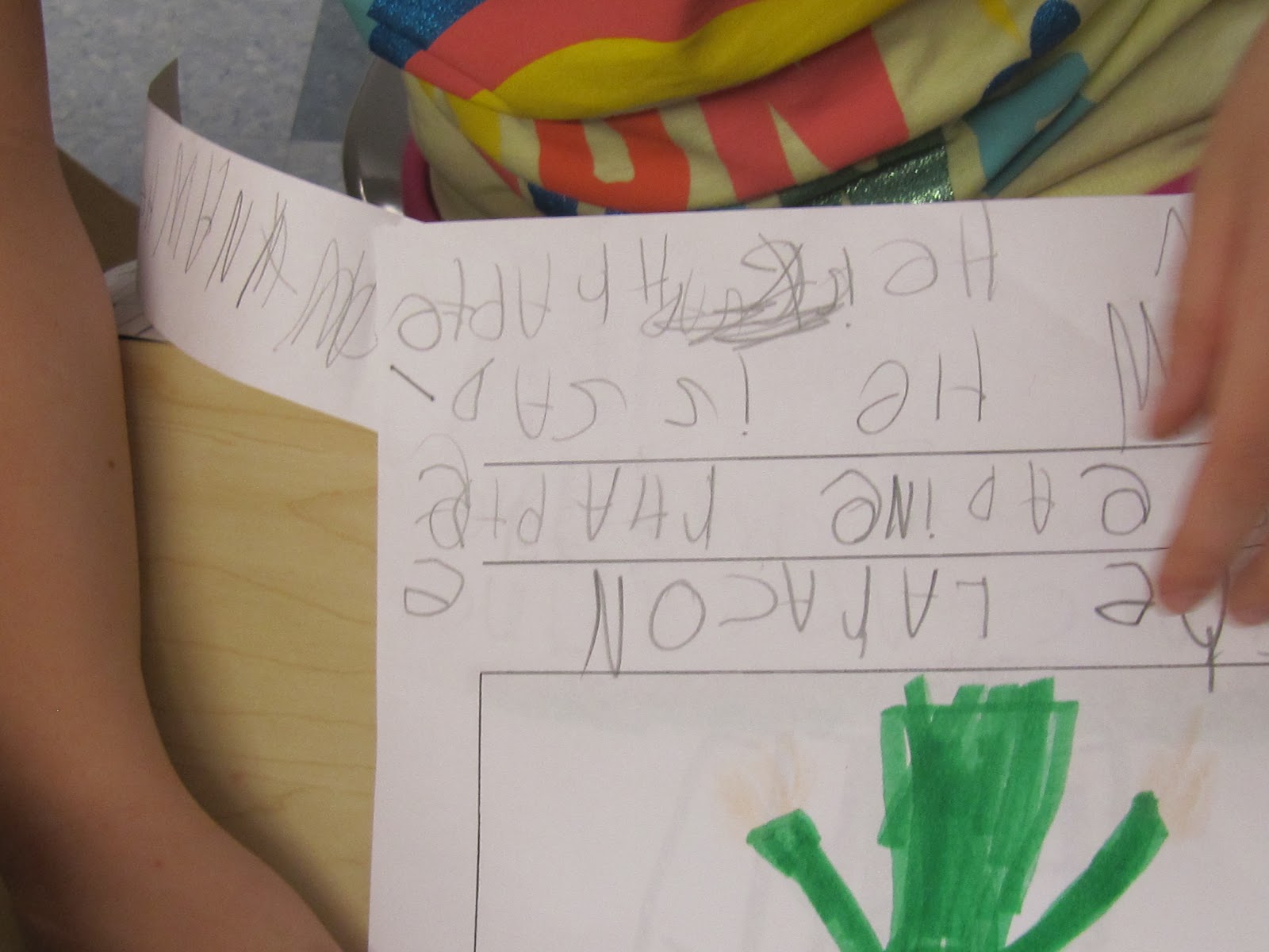 Joyful Learning In KC: Writing Worshop Paper and Spider Legs