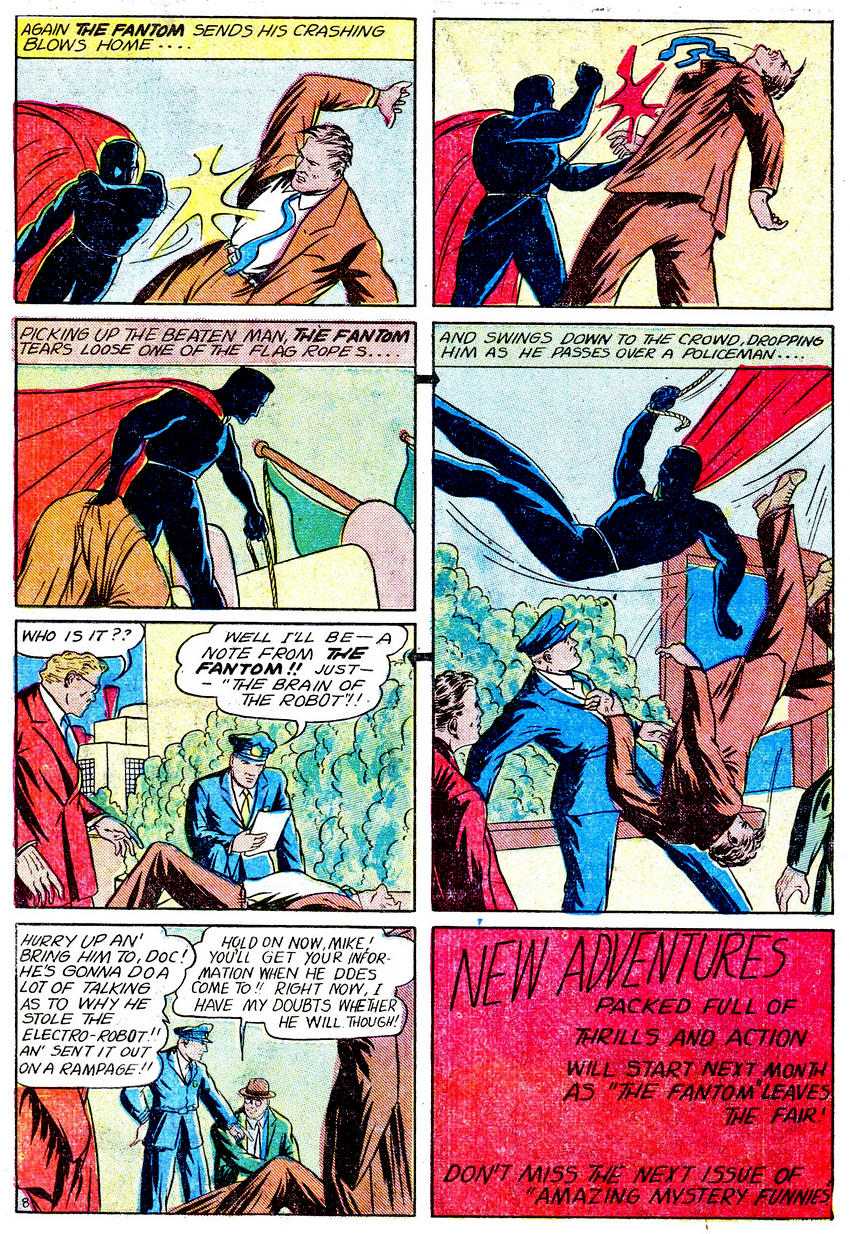 Pappy's Golden Age Comics Blogzine: Number 1878: The Fantom and the Big ...