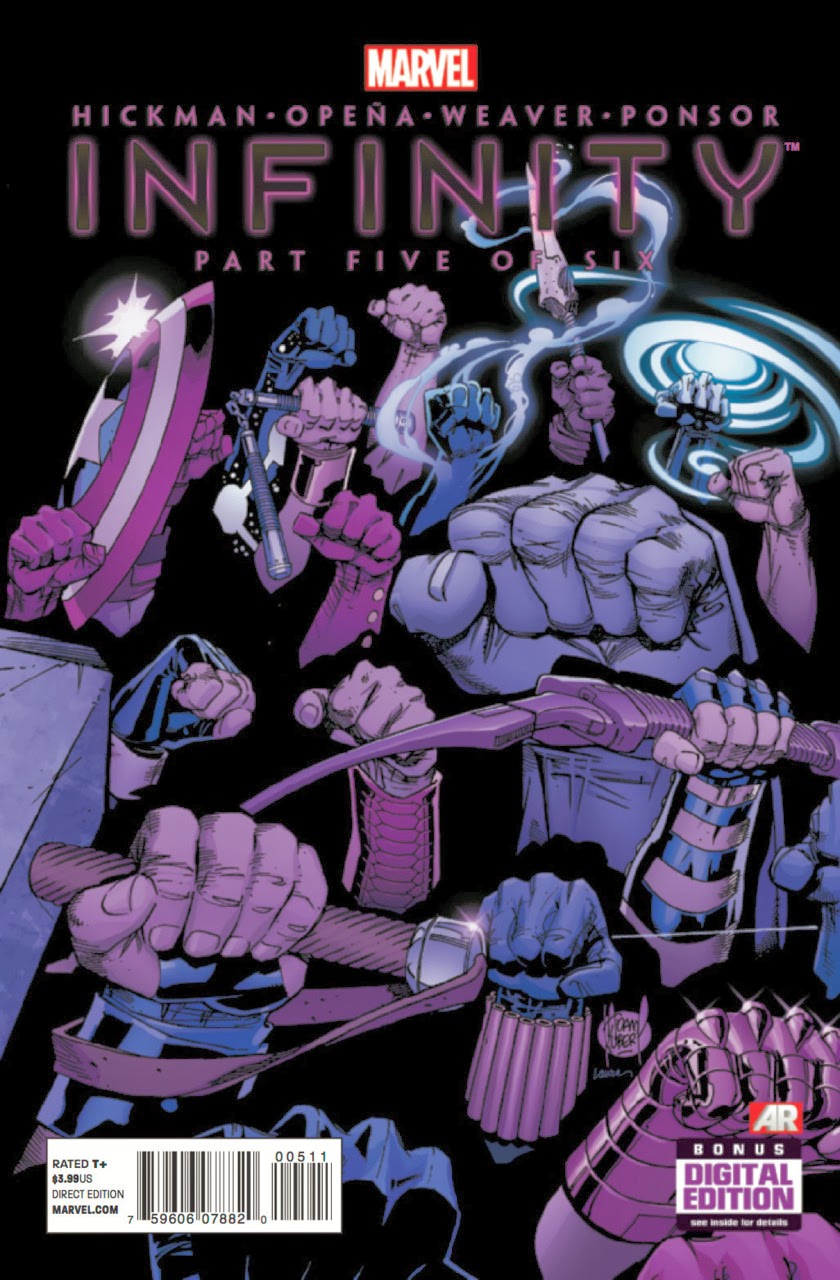 COMIC BOOK FAN AND LOVER: INFINITY # 5 (DE 6) – MARVEL COMICS