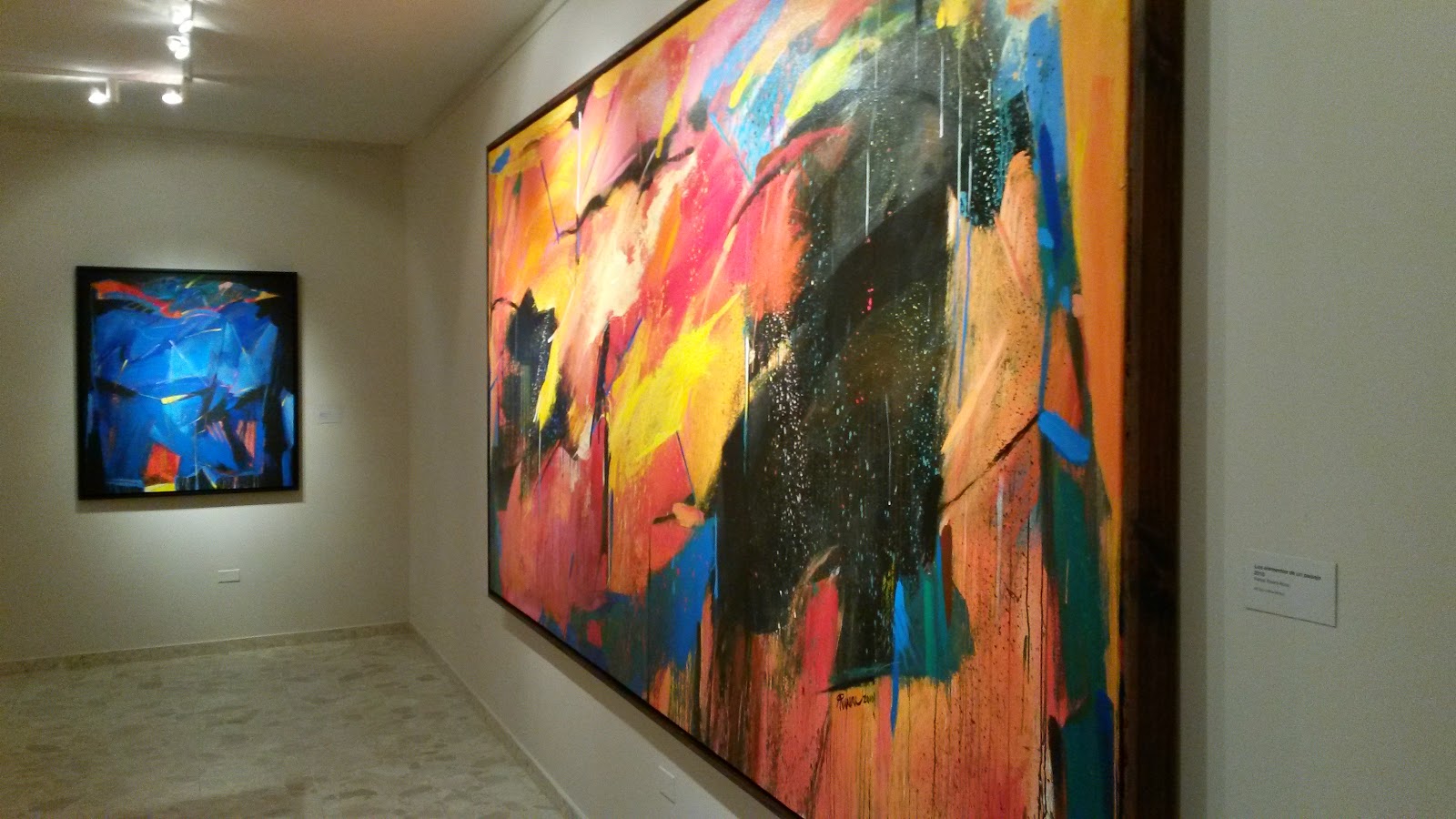 Entre los trazos de color y lirismo de Rafael Rivera Rosa