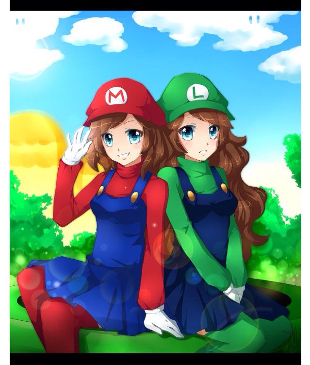 Super Mario Sisters | Animoe