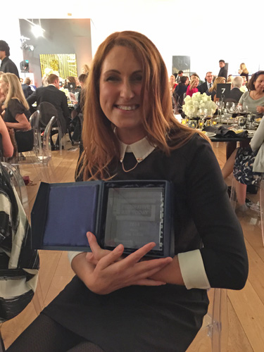 MAKING A MARK: Tina Jenkins wins Threadneedle Prize 2014