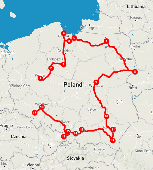 Met de camper door Polen | Slakken op reis