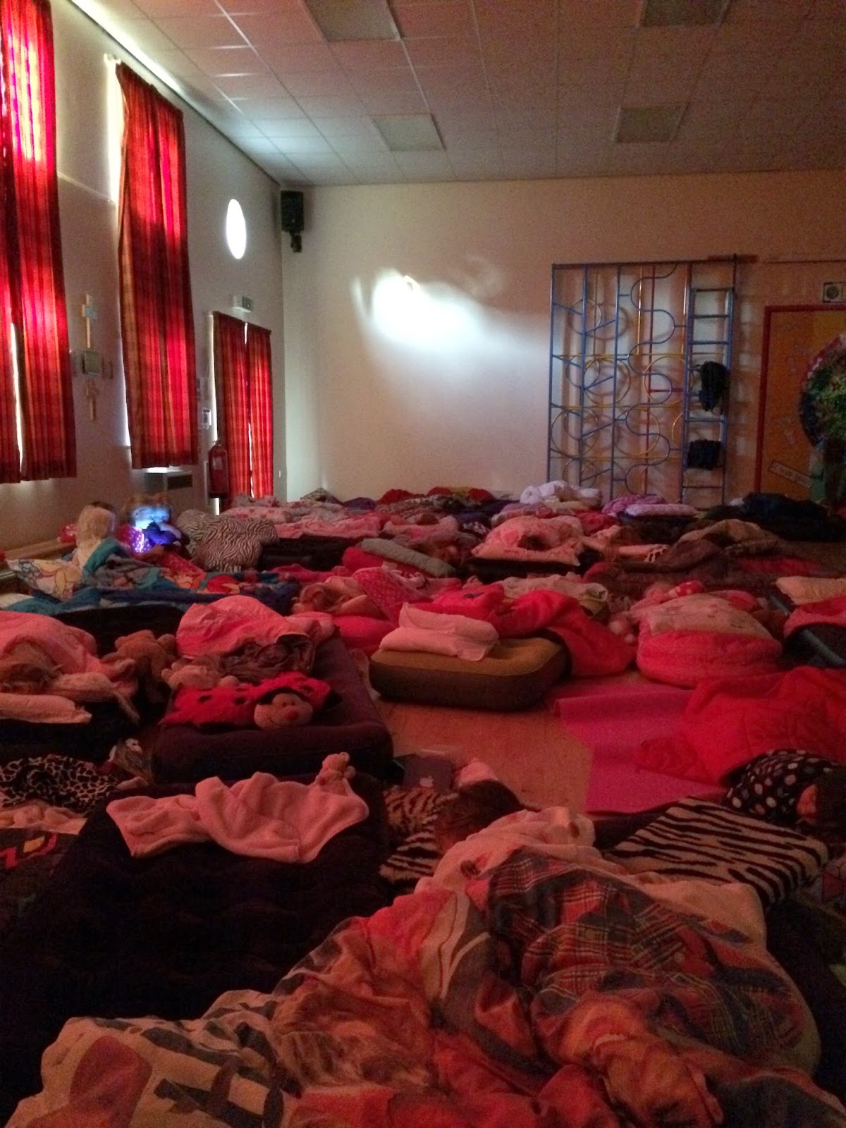 School Blog: School Sleepover