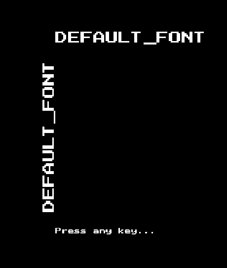 cgraphics: C Program to write text in different font styles using ...