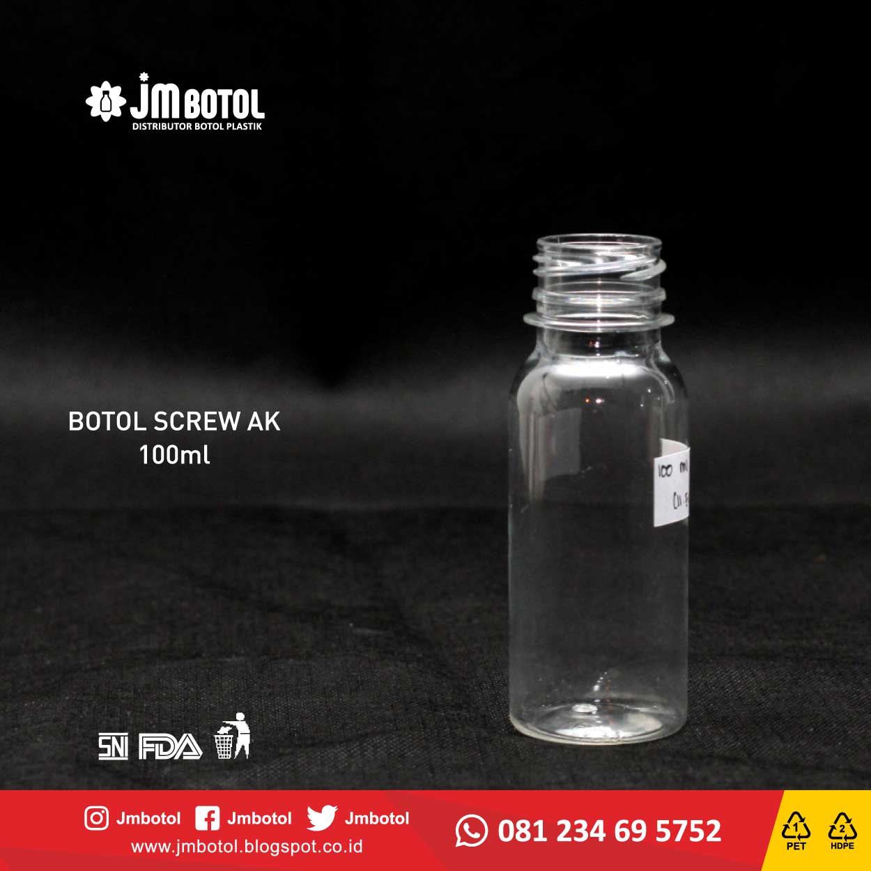 JM Botol | Distributor Pabrik Botol Plastik Murah Surabaya 081295200083 ...