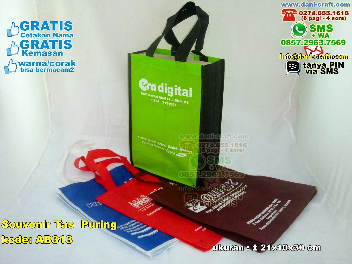 Souvenir Tas Puring | Souvenir Pernikahan