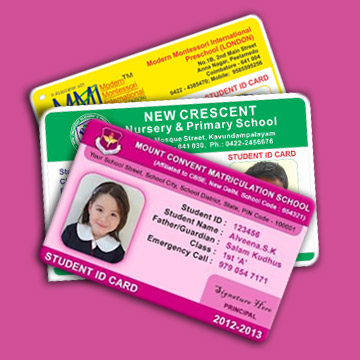 Kindergarten ID Card Template