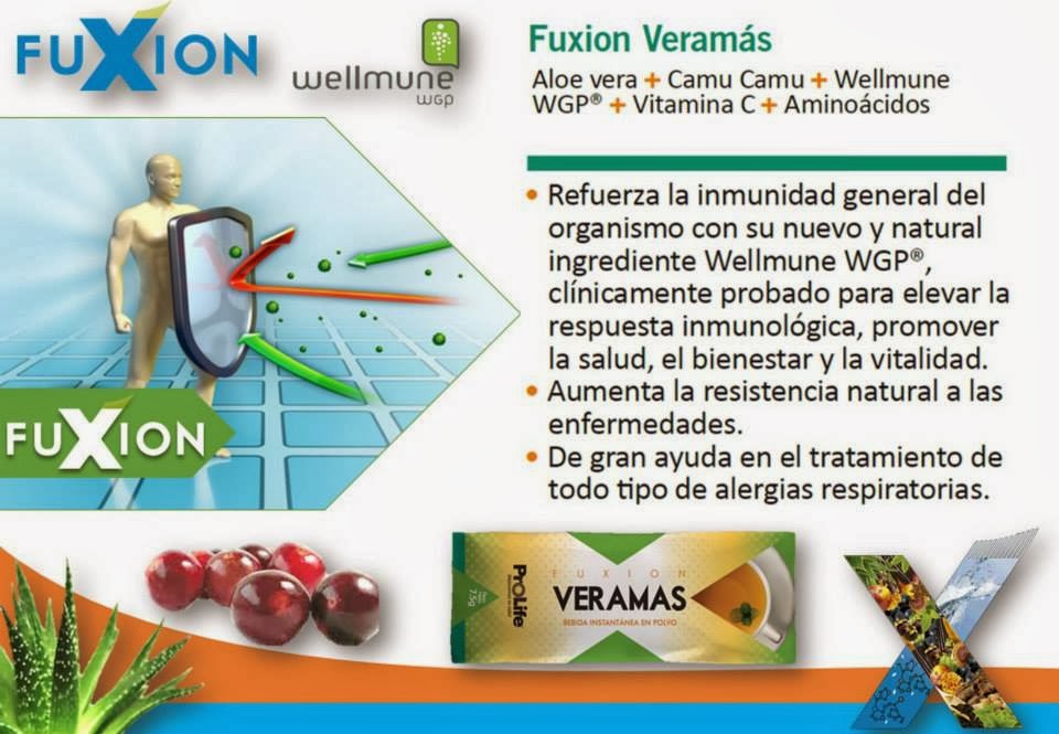 FuXion Productos Nutracéuticos Xpande Bienestar: VERAMAS FUXION PROLIFE